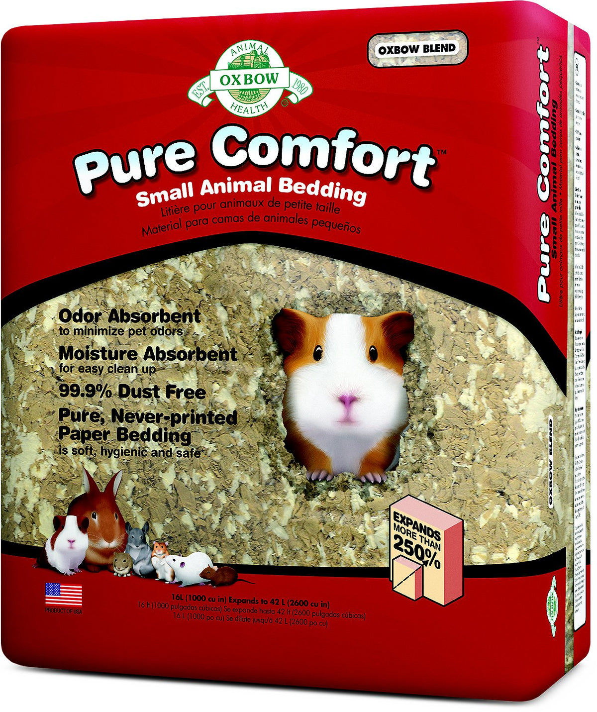 Oxbow Small Animal Pure Comfort Bedding, Blend On Sale At NJ Pet Store
